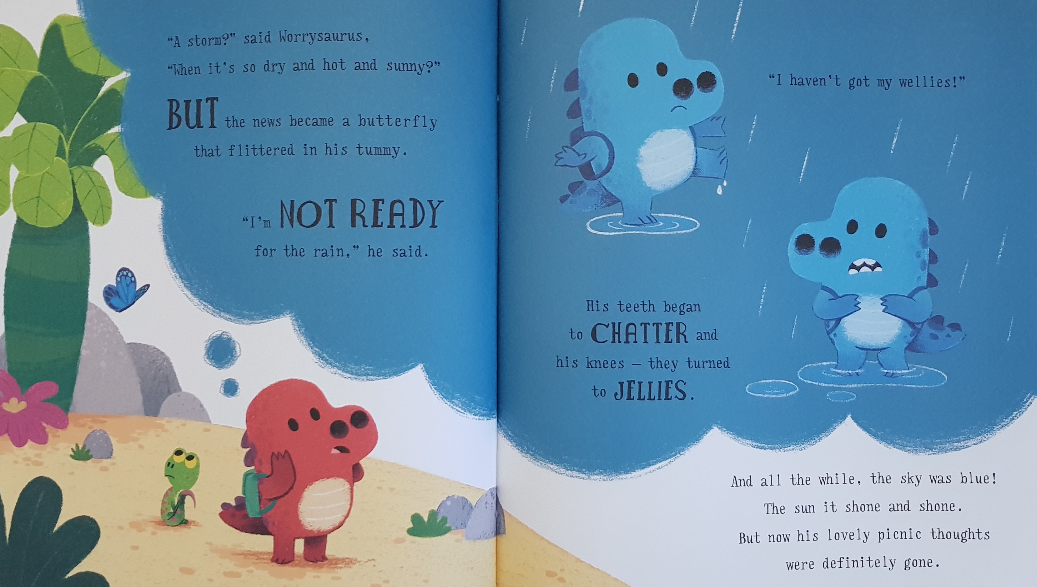 The Worrysaurus | Escale Livres